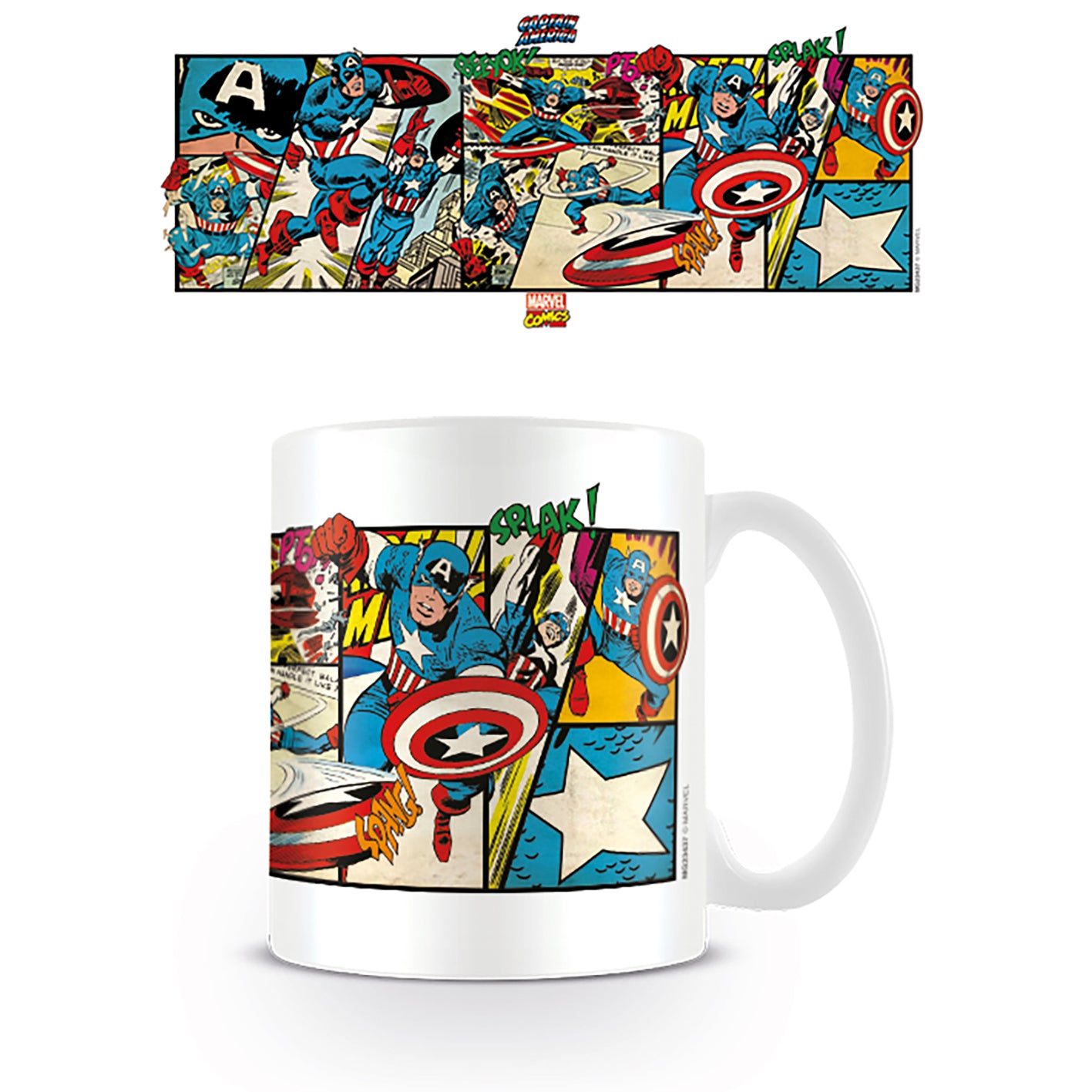 Captain America kopp – Captain America panels | Tarkon